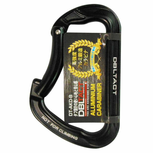 鍛造アルミ仕様で軽くて丈夫! 【特長】 湾曲ゲートで迷わず着脱 【カラー】 ブラック 【商品サイズ】 H110×W70×D10mm 【材質】 アルミ合金 【注意】 本製品は登山用ではありません。また体重をかけて使用することはできませんのでご...