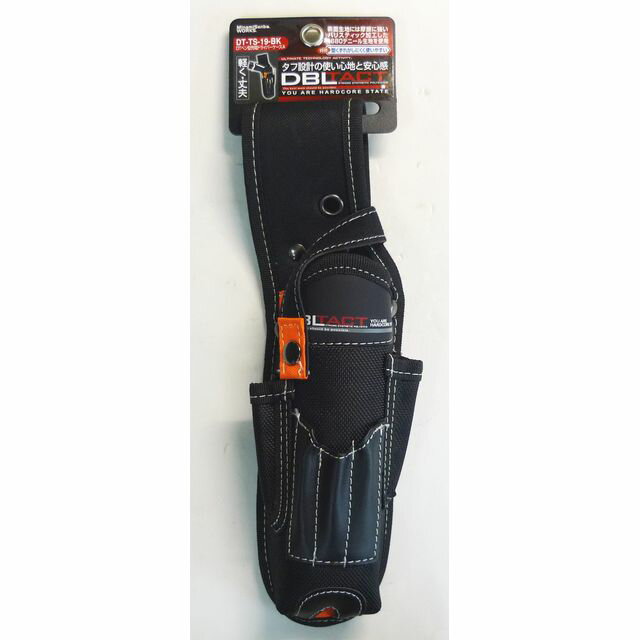 タフ設計の使い心地と安心感!軽くて丈夫! 【特長】 ●タフ設計の使い心地と安心感！軽くて丈夫 ●表面生地には摩擦に強いバリスティック加工した1680デニール生地を使用 ●型崩れがしにくく使いやすい ●収納時は充電ドライバーが落下しないホルダ...