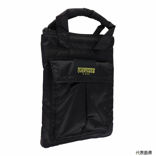 腰まわりスッキリサイズ、ポケットが多めで収納力を高めました！ 【商品情報】 ●品番：OTC-17-BK ●本体寸法（H×W×D）：H185(取手込H240)×W145×D15mm ●重量：約60g ●カラー：ブラック 【仕様】 ●2面楽しめ...