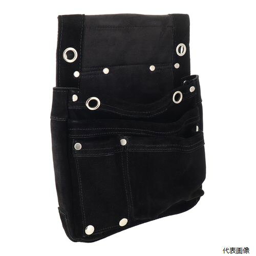収納力抜群のスタンダードモデル！ 【特長】 ●上質スエード本革生地使用！ ●耐久性と柔軟性が抜群 ●使い込むほどに味が出る ●安全コードがかけやすい大きめハトメ(4ヶ所) 【商品情報】 ●品番：DSL-07BK ●本体寸法（H×W×D）：H...