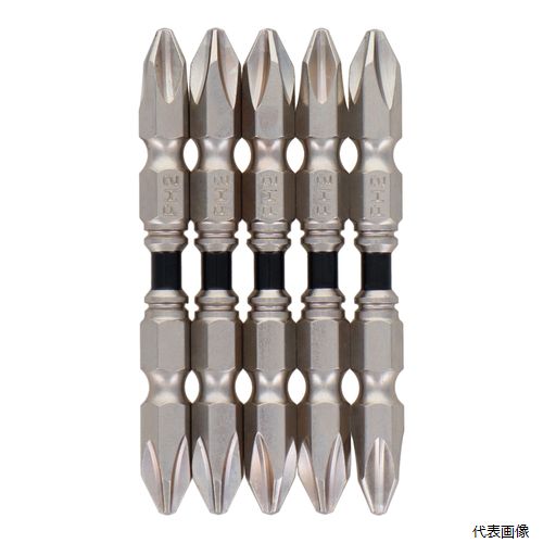 【特長】 ●トーション部が衝撃を吸収 ●インパクト対応 ●マグネット付 【商品情報】 ●品番：TRT-655 ●サイズ：＋2×65mm ●本数：5本組 【材質】 ●S2材 【入数】 ●1ヶ/5本組 他のサイズはこちら 在庫のない商品は検索に...