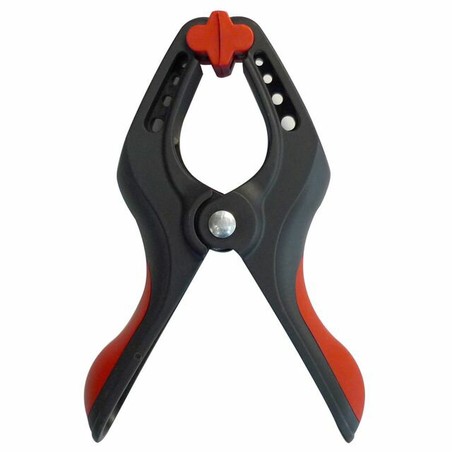 可動式のハサミ口が平面でガッチリキャッチ! 【特長】 ●可動式のハサミ口が平面でガッチリキャッチ ●軽くて耐久性抜群 ●ホビー・工作・メンテナンスなど幅広く使えます。 【商品サイズ】 全長175mm 最大口開き　約50mm アゴの深さ65m...