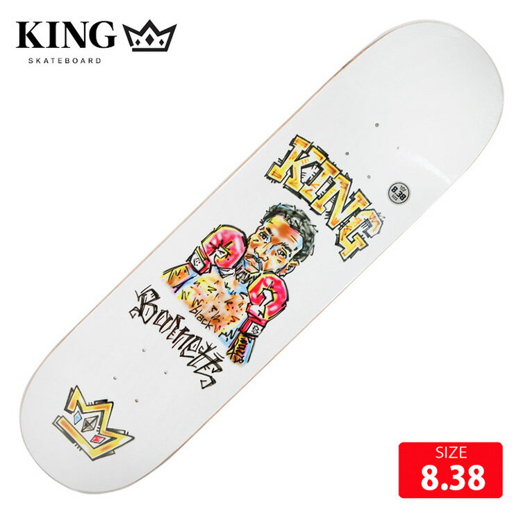 BRAND :KING/キングスケートボードニューヨーク出身の超一流スケーターTYSHAWN JONES（タイショーン・ジョーンズ）がNA-KEL SMITH と DAVONTE JOLLY の協力の元立ち上げたデッキブランドMODEL:C...