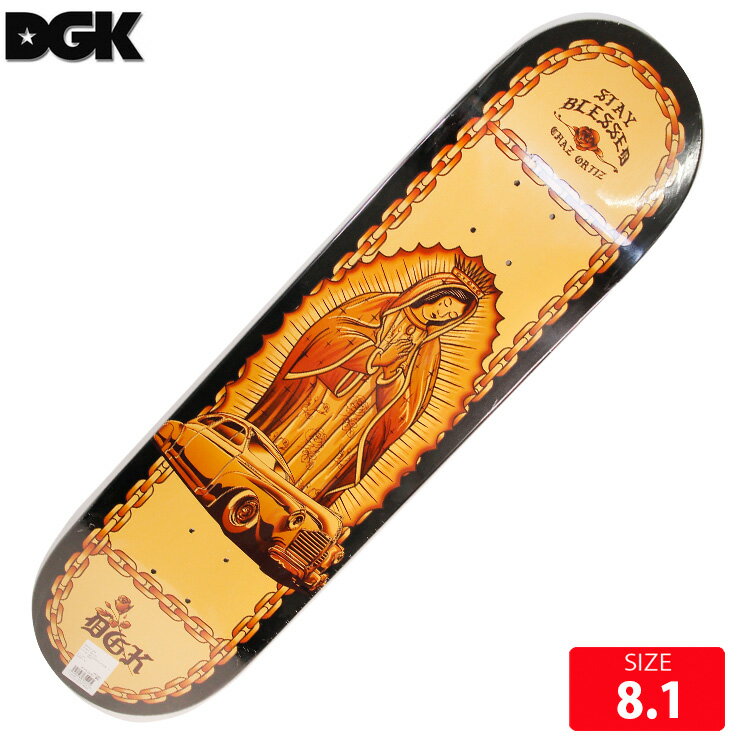 BRAND:DGK/ディージーケーMODEL:PRO DECK BUSTIN OUT/BILYEU■SIZE 8.1コンケーブ:やや強め キック:やや強め長さ 80.4cm 幅 20.8cm ノーズ 18.2cm テール 17.5cm ホイ...