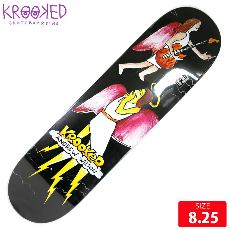 ■BRAND: KROOKED/クルーキッド、クルックド■MODEL:WILSON ANGLE TRUE FIT■サイズ: 8.25■長さ 81.5cm 幅 21cm ノーズ 18.6cm テール 17.9cm ホイルベース 36.5cm選...