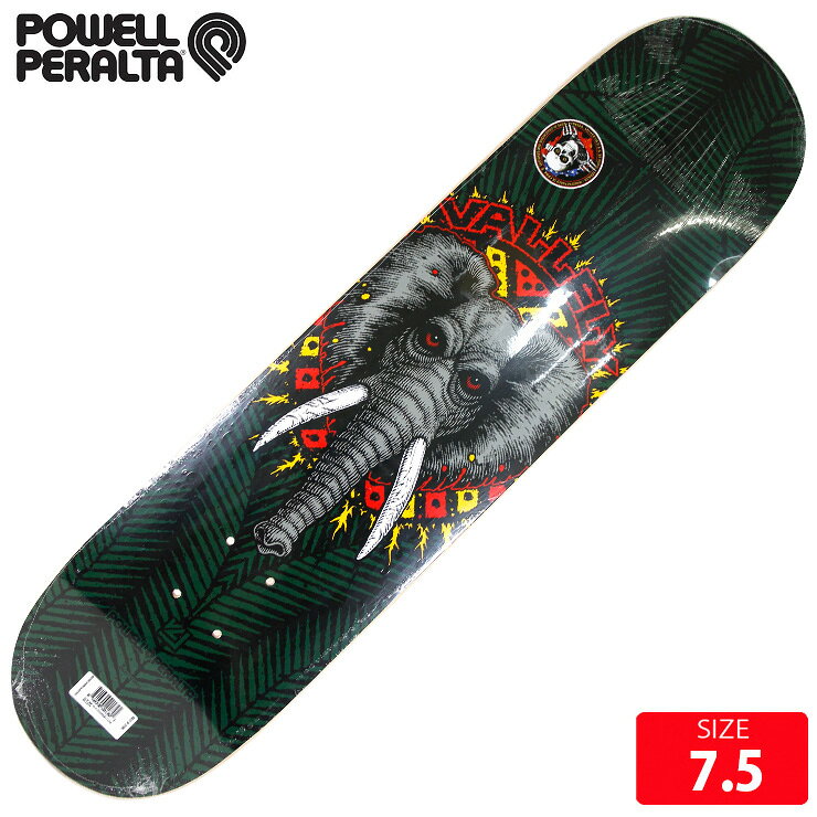 ■BRAND:POWELL/パウエル■MODEL:P.MIKE VALLELY ELEPHANT GREEN■サイズ 7.5長さ 77.8cm 幅 19.8cm ノーズ 17.3cm テール 16.6cm ホイルベース 34.8cm選べるグ...