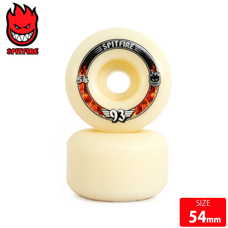 高性能で耐久性ある人気のF4 ウィールBRAND:SPITFIRE/スピットファイヤーMODEL:F4 93D RADIAL SHAPE堅さ:93DSIZE 54mm4個セットの価格です 【DECKにお勧め商品】└お勧めトラックのVENTU...