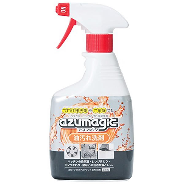 プロ推奨の汚れ強力除去洗剤「アズマジック」こびりつくガンコなギトギト汚れを分解除去できる油汚れ洗剤。キッチン廻りの油汚れを強力なアルカリ剤が素早くしっかり落とします。硬化した油汚れに！油を軟化、溶かすために溶剤を多く配合。油汚れを乳化し、浮...