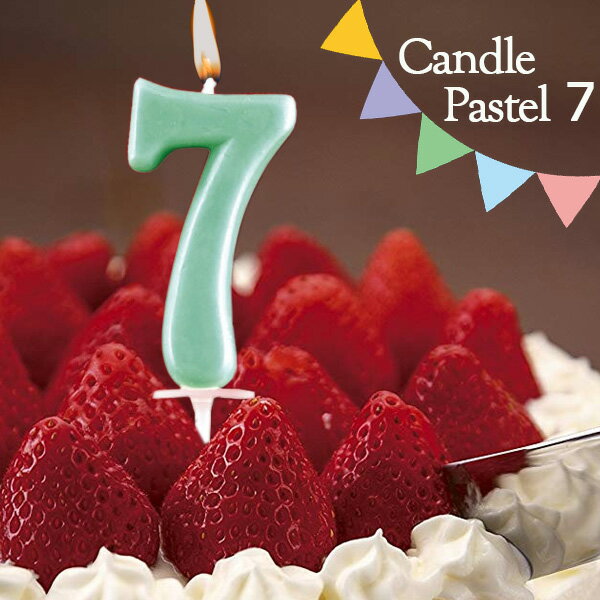 パステルカラーの可愛いナンバーキャンドルケーキにプラスしてお祝いムードを演出！数字ろうそく。お誕生日の年齢や、記念日の周年祝いに合わせると雰囲気たっぷり。パステルカラーと丸みのあるフォルムが可愛いデザインです。ピック部の長さ25mm。サイズ...