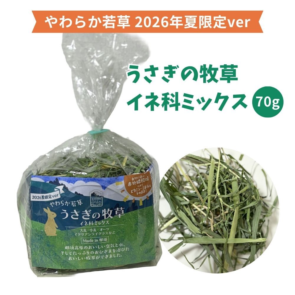 商品情報原材料イネ科の牧草大麦・小麦・オーツヘイ・イタリアンライグラスその他牧草地に生えている季節の植物内容量470g産地栃木那須高原注意事項・封は留め具のみです・自然の草地で栽培・収穫を行っているため牧草以外の植物が入っている場合がありま...