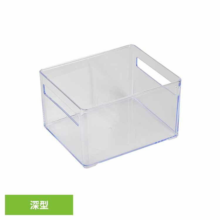 用途に合わせてサイズが選べて、冷蔵庫内をスッキリ収納できる！Style Storage冷蔵庫トレー。高さ15cmと深型形状なので長物食材や冷凍食品などの収納に適しています。水洗いで清潔な状態を維持することができます。●商品サイズ（cm）幅約...