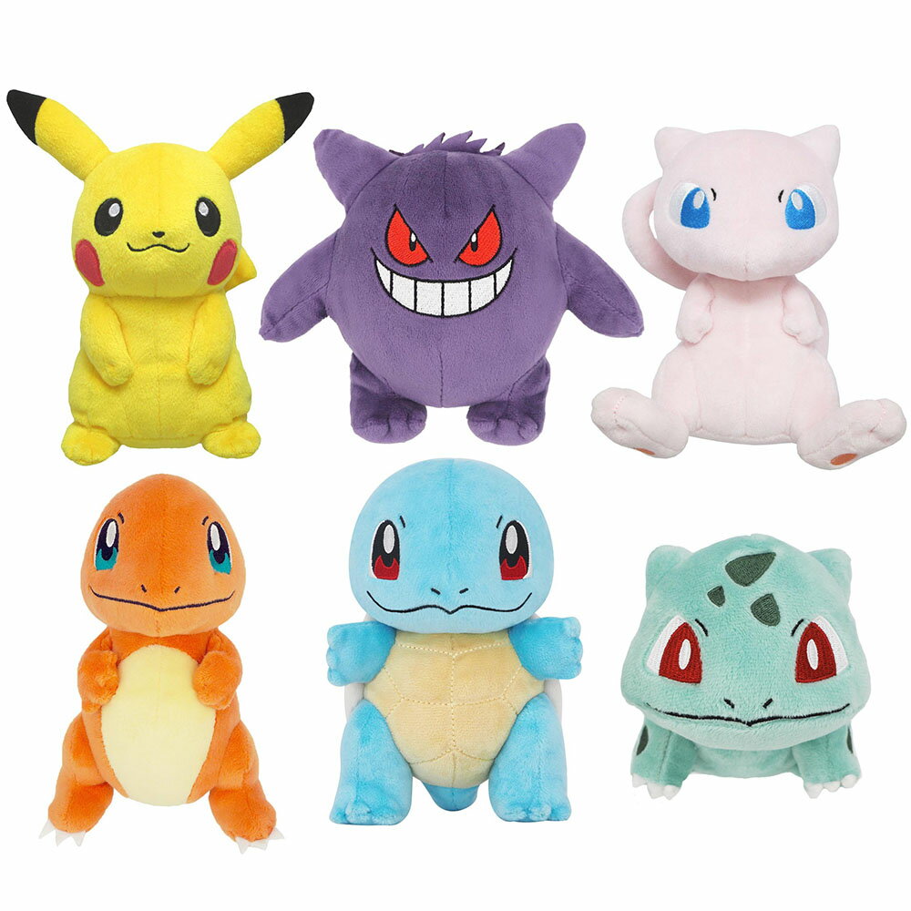 ポケモンたちの姿を忠実に再現したコレクションぬいぐるみ、「ALL STAR COLLECTION」シリーズ！(c)Nintendo・Creatures・GAME FREAK・TV Tokyo・ShoPro・JR Kikaku (c)Poke...