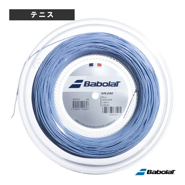 ■商品情報 商品名ポイント10倍★ バボラ テニスストリング（ロール他） エクスプロール XPLORE 200mロール 243153 メーカー名バボラ カラー（136）ブルー サイズ1.25mm, 1.30mm 素材ポリアミド ゲージ125...