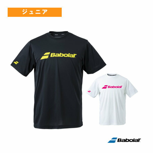 ■商品情報 商品名バボラ テニスウェア（ジュニア） クラブレンジ 半袖シャツ CLUB SHORT SLEEVE SHIRT JR ジュニア BJP6540C メーカー名バボラ カラー（101／WH00）ホワイト, （105／BK00）ブラ...