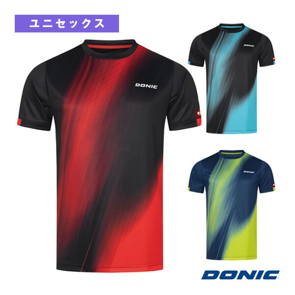 ■商品情報 商品名DONIC 卓球ウェア（メンズ/ユニ） DONIC シャツ クリーム ユニセックス GL159 メーカー名DONIC カラー（ABAA）ブラック×レッド, （ABCP）ブラック×ライトブルー, （CBDH）ネイビー×ライム...
