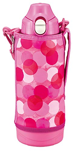 本体ピンクドット/800 ml/MBO-H080PT・Size:800 mlColor:ピンクドットPatternName:水筒単品・パッケージ個数:1・保温保冷・本体サイズ:8.4×9.5×23.8(幅×奥行×高さcm)・保冷効力(6時間...