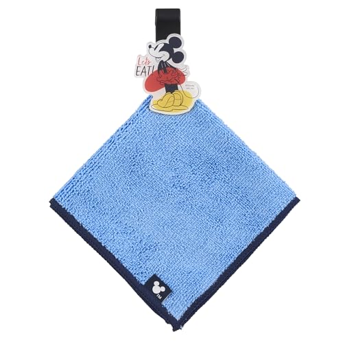 ミッキーマウスブルー/ー/S01280・パッケージ個数:1・ディズニーキャラクターのクリップフックとセットになった多目的な超極細繊維クロスです・汚れ落としと吸水性に優れた高機能クロス。おそうじだけでなくふきんとしてもお使いいただけます。・超...