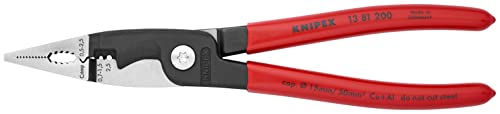 プラスチックコーティングハンドル-/切断:15mm/Knipex - 13 81 200・Style:プラスチックコーティングハンドル・パッケージ個数:1・全長(mm):200・ハンドル:プラスチックコーティング・切断能力(mm)ケーブル:...
