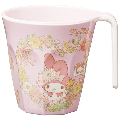 コンテンポラリーマイメロディ/直径90mm×91mm/MTH3-A・Color:マイメロディ・パッケージ個数:1・商品サイズ：約 直径90×91mm・容量：300ml・原産国：中国軽くて丈夫な持ち手付きメラミンタンブラー お子様でも大人でも...
