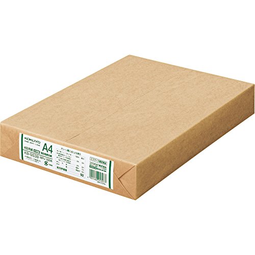 66g/m2ホワイト/A4/KB-SS39・Size:A4・パッケージ個数:1・【サイズ】A4・【枚数】500枚・【坪量】66g/m2・酸化による紙の劣化を防ぐ中性紙、保存性にも優れる・古紙パルプ配合で、環境への負担を軽減したコピー用紙商品...