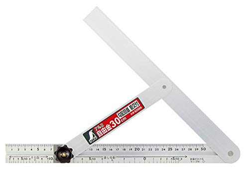 勾配目盛-/30cm/62569・Size:30cmStyle:勾配目盛・パッケージ個数:1・本体サイズ:355×30×20mm・筋交付でしっかり固定。作業中の角度変化を防ぎます。・アルミ製で軽く、高所での作業も楽に行えます・竿が厚く、丸ノ...