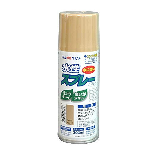 アイボリー/300ml/-・Size:300mlColor:アイボリー・パッケージ個数:1・用途:工具、自転車、鉄部、木部、コンクリート、ガラス、スレート、プラスティック(アクリル・スチロール・ABS樹脂、硬質塩ビ)などの塗装・塗り面積:約...