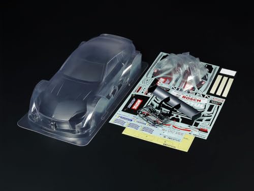 2023年のSUPER GT開幕戦を制し、年間ランキング3位となったNISMOチームのマシン、MOTUL AUTECH Zを再現したポリカーボネート製ボディです。・フロントエアインテークを大きく開口し、左右にカナードを追加したフロント部分、...