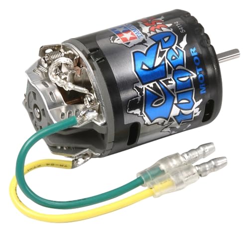 キット標準の540タイプモーターに比べて回転数が少なく、トルクが高いのが特徴です。ロッククローリング走行時においては極端な低速走行など繊細なアクセルワークが必要になります。今回のモーターを使用することでロック・クローリングの操作性が向上しま...