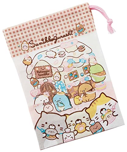 コップ袋すみっコぐらし/-/KB62-A・パッケージ個数:1・サイズ:縦21×横15cm・素材・材質:綿100%・生産国:日本コップだけでなく歯ブラシも一緒に入れられるので便利 袋の内側に歯ブラシホルダー付き 人気キャラクターやシンプル&お...