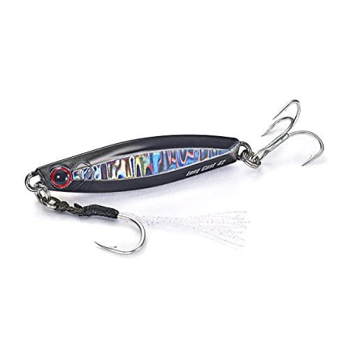 シンプルKSG 黒の衝撃/32g/—・Color:KSG 黒の衝撃Size:32g・パッケージ個数:1・入数:1個 (搭載フック:フロント・シングルアシスト #12 リア・トレブル #8)・ボディサイズ: 51.5mm・自重: 32g・カラ...