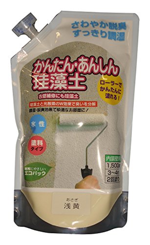 アサキアサキ/1.5kg/-・Size:1.5kgStyle:アサキ・パッケージ個数:1・●カラー: アサキ・●正味量: 1500g・●塗面積 / 3~4(2回塗)です。1回目が完全に乾いてから2回目を塗ってください。(下地の状態、塗り厚な...