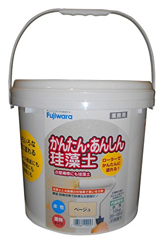 ベージュベージュ/10kg/-・Size:10kgStyle:ベージュ・パッケージ個数:1・壁に塗れば調湿、脱臭効果で快適なお部屋に。・カラー: ベージュ・正味量:10kg・使用量の目安: 1パックで3~4(2回塗りです。1回目が完全に乾い...