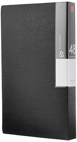ブラック/48枚収納/BSCD01F48BK・Size:48枚収納・パッケージ個数:1・4.95019E+12・パッケージ重量: 0.23 kg・種類: 単品ファイルケース