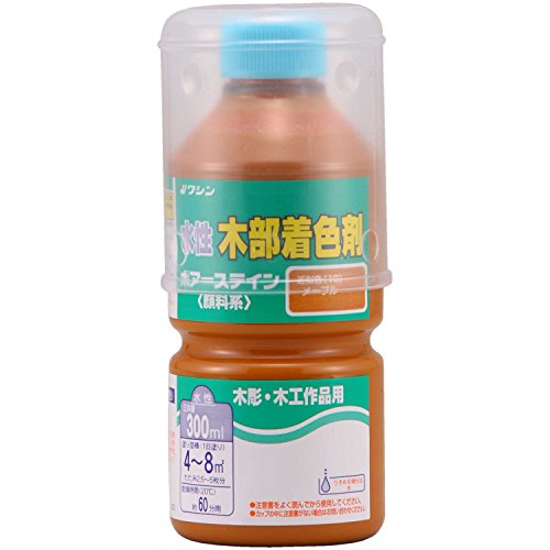 メープル/300ml/4965405114881・Size:300mlColor:メープル・パッケージ個数:1・用途:未塗装木部の着色(木の工作品・木彫り作品・家具・床・階段など)・塗り面積(1回塗り)約:4~8m2、たたみの枚数:2.5~...