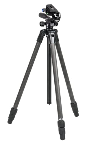 ブラック/3段/109472・Size:3段・パッケージ個数:1・【全高1 790mm！機能性と携帯性を両立したカーボン三脚】フルカーボンファイバー素材と精密加工で作られたスタンダードなカーボン三脚「SLIK ライトカーボン II AC」。...