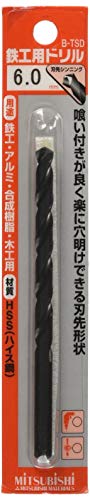 1本入オレンジ/6.0mm/B-TSD・Size:6.0mmStyle:1本入・パッケージ個数:1・ハイスドリル・穴あけ工具・2016年オレンジブック三菱K　パックドリル頁掲載・三菱K　パックドリル・三菱マテリアル（株）商品紹介 三菱マテリ...