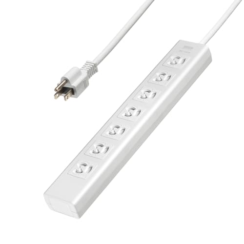 常時通電タイプライトグレー/5m/TAP-F37SH-5R・Style:常時通電タイプSize:5m・パッケージ個数:1・スチールデスクなどに仮固定できるマグネット付きです。・差込口は、3P抜け止めシャッター仕様の7個口タップです。・雷サー...