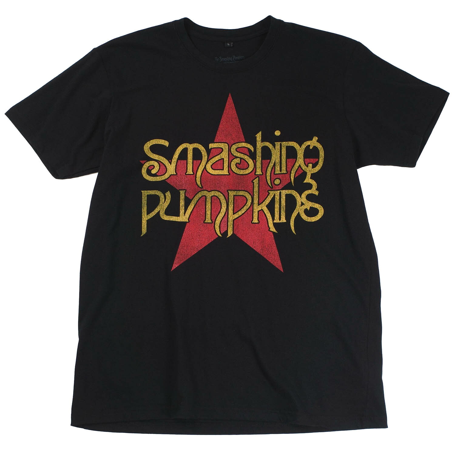 ツアーバックプリントが存在感を放つ、Smashing Pumpkins公式Tシャツ。 【デザイン】 アメリカのオルタナティブロックバンド「Smashing Pumpkins（スマッシング・パンプキンズ）」のオフィシャルライセンスTシャツです...