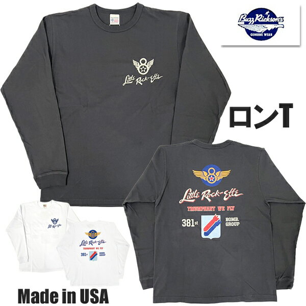 ▲商品のレビュー（感想）を書くだけ▲BUZZ RICKSON'S　バズリクソンズ 　Tシャツ　長袖　バインダーネック 丸胴ボディ コットン　ミリタリー　東洋エンタープライズ 着心地抜群のUSA製プリントTシャツ！ BR69699 L/S T...