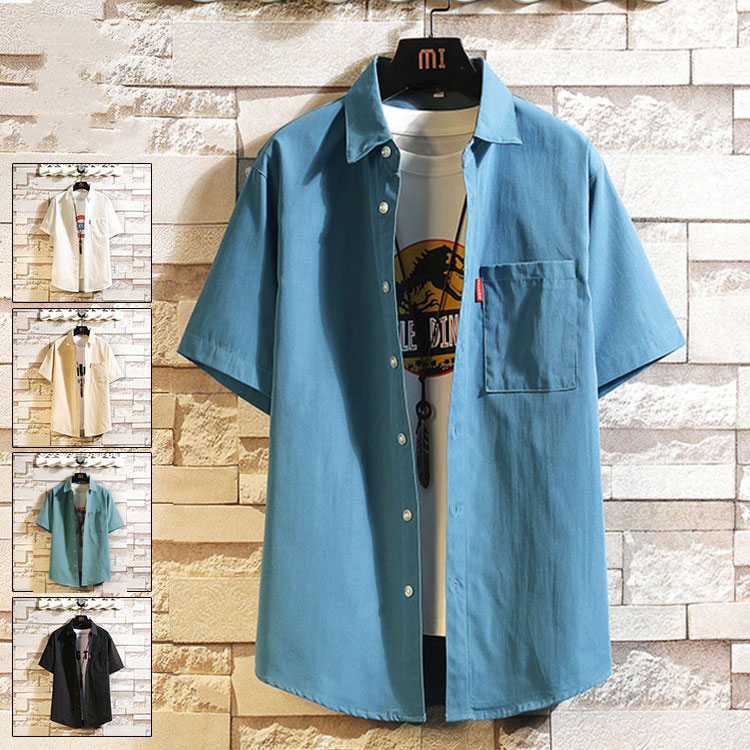 サイズM L XL 2XL 3XL 4XL 5XLサイズについての説明シャツ メンズ カジュアルシャツ シャツ ビジネス 半袖シャツ おしゃれ 白シャツ 夏 大きくサイズ 通学 通勤　2021 ※お客様のディスプレー環境により色が多少違って...