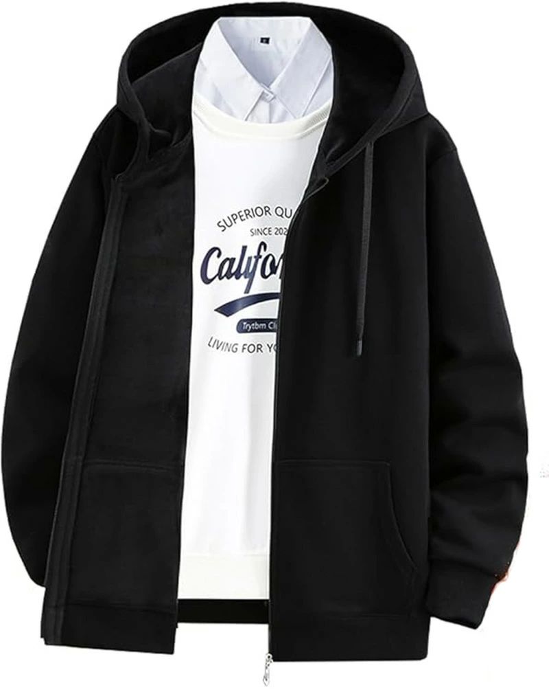 「快適で暖かいジップアップパーカー」外側は高品質のコットン素材を使用しており、快適な触感と毛玉防止で耐久性を向上させています。長時間着用しても快適で、変形しにくいです。裏地は非常に柔らかく、暖かく通気性があり、春秋に最適です。通常タイプは春...