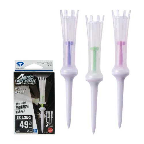 「首振り機能」が飛距離アップに繋がるゴルフティー カップ部分が伸びて360°首振りするので、インパクト時の抵抗を削減します! 後もティーの下部は挿さったままなので、紛失しにくい! 段付き仕様で毎回同じ高さにティーアップできます! 内側にリン...