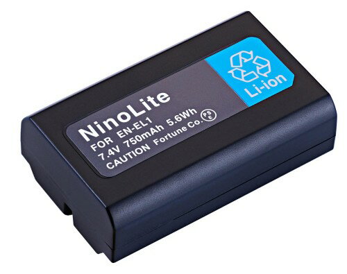 対応バッテリー: ニコン Nikon EN-EL1 / コニカミノルタ NP-800 // Li-Ion イオン 7.4V 、750mAh, 充放電回数300回以上 対応 カメラ : COOLPIX 8700 5700 5400 5000 ...