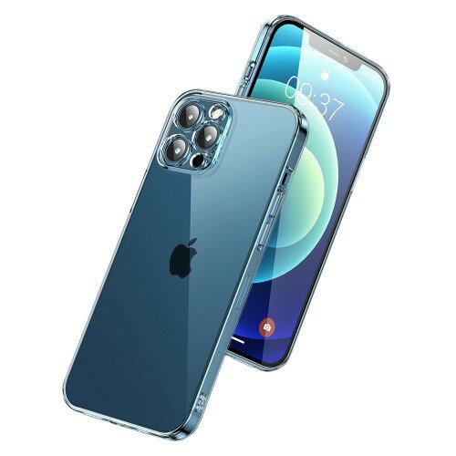 超高透度美しいフォルムとカラーをそのまま楽しめる、iPhone 12 mini 専用ケース。 多重構造なのでタフで割れにくいキズに強い背面強化ガラス。 汚れにくく、汚れてもサっと吹いてピカピカに。 完全保護段差をつけているので、机などに置い...