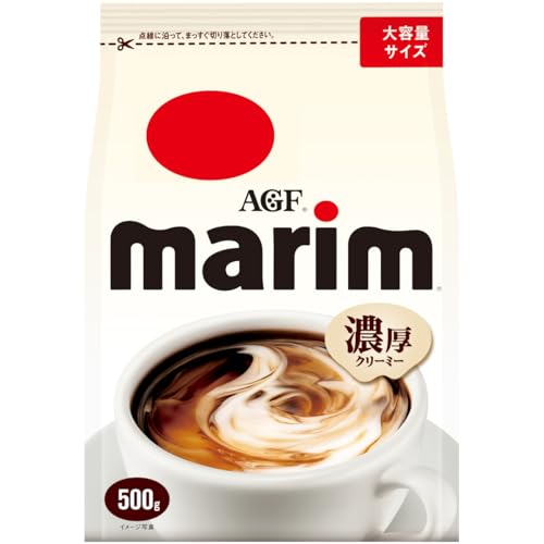 メーカー名：AGF ブランド名:マリーム 商品タイプ:クリーミングパウダー 原産国:日本 原材料:水あめ(国内製造)、植物油脂、食塩、乳等を主要原料とする食品 / pH調整剤、乳たん白、乳化剤、香料(乳由来)、カラメル色素 賞味期限:製造日...