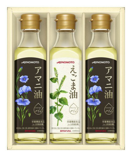 原材料：セット内容えごま油 180g 1本、アマニ油 180g 2本 商品サイズ：(高さx奥行x幅)：5.5cm×20.7cm×17.1cm