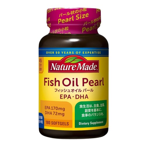 1日摂取目安：4粒/45日分目安 原料名：精製魚油（国内製造）、ゼラチン／グリセリン、酸化防止剤（ビタミンE） 栄養成分4粒(1.168g)当たり:エネルギー 8.20kcal、タンパク質 0～0.5g、脂質 0.709g、炭水化物 0～0...