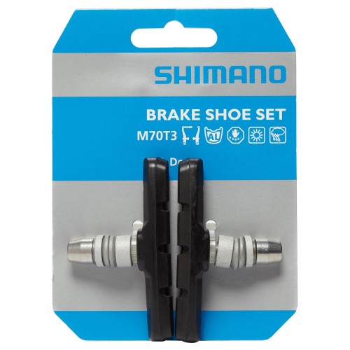 ブレーキシュー(1ペア) シリーズ:LX/Deore 適応モデル:BR-T660 BR-T300 BR-MX70 BR-MC18 BR-M760 BR-M600-MX BR-M600 BR-M590-S BR-M590-L BR-M580 ...