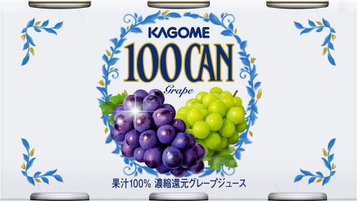 内容量:(160g×6缶)×5パック カロリー:84Kcal 原材料:ぶどう、香料 商品サイズ(幅×奥行×高さ):270×330×91mm 数種類のぶどうをブレンドしたジュースです。