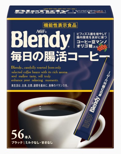 メーカー名：AGF ブランド名:ブレンディ 商品タイプ:インスタント(スティック) 原産国:日本 原材料:コーヒー豆 賞味期限:製造日から750日 栄養成分:本品1杯分(5.4g)当たり エネルギー19kcal たんぱく質0.9g 脂質0....